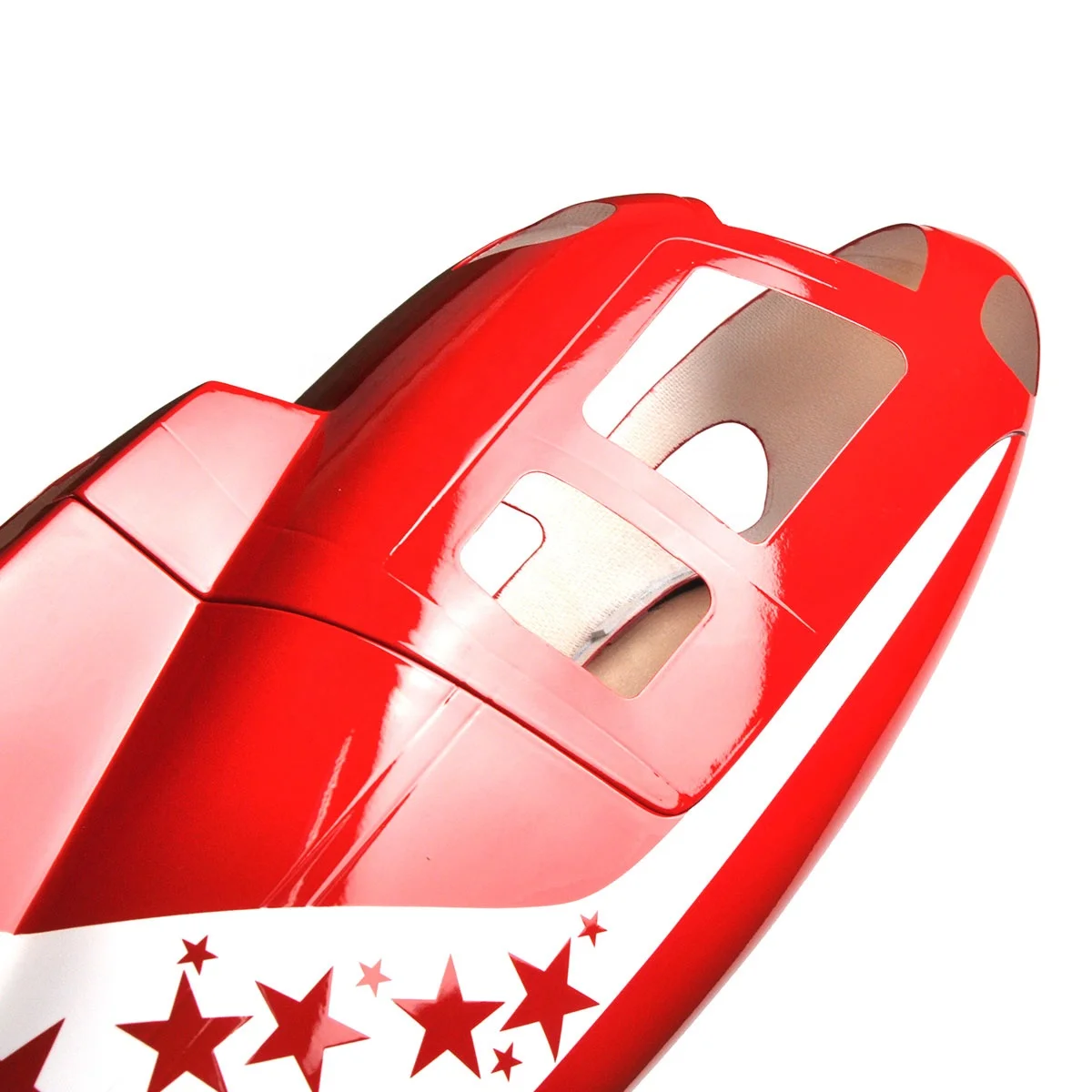 Fiberglass Helicopter Fuselage 500 Size AS350 Ecureuil