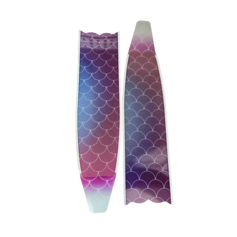 Free Diving Long Fin Fiberglass Leaf,Color Transparent Diving Fin ...