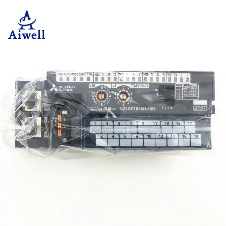 Mitsubishi Cc-link Ie Field Network Remote Plc Input Module Nz2gf2b1n1 ...