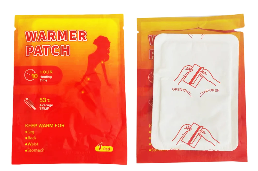 Adhesive Self Heating Body Warmer Heat Patch for Winter