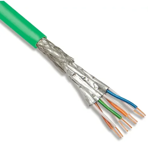 Fire Resistant Cat6 Cable Solid Copper Conductor Internet Lan Cable ...