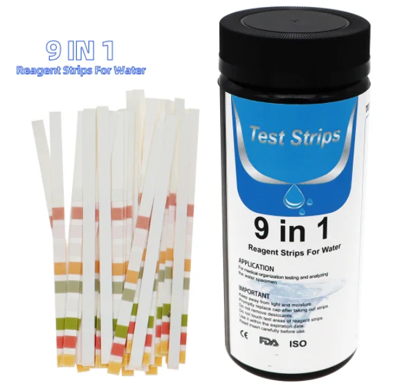 9 Way Customizable Water Test Kit Tests Total Alkalinity Ph Hardness ...