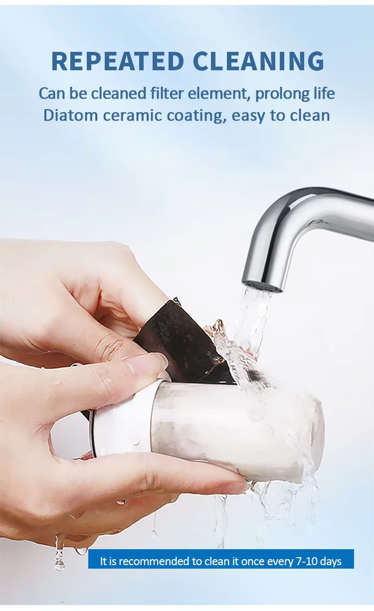 Calux 304 Stainless-Steel Kitchen Faucet Water Purifier Removing ...