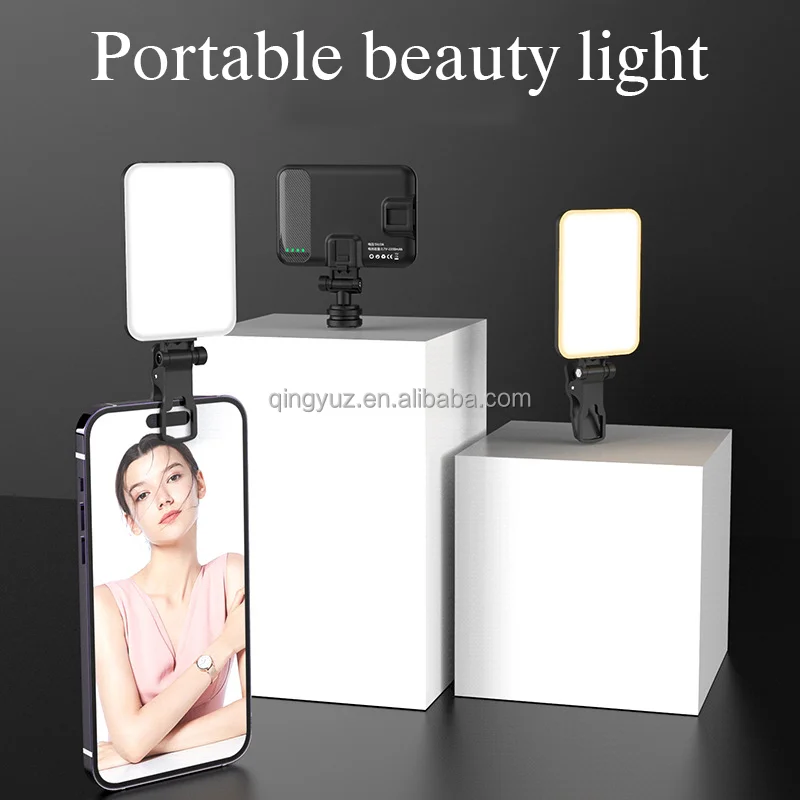 2000mah Selfie Light Led White/yellow/natural For Phone,Live Streaming ...