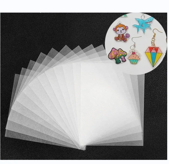 Wholesale Shrink Plastic Sheets Hand Paintable Not Printable A4 for ...
