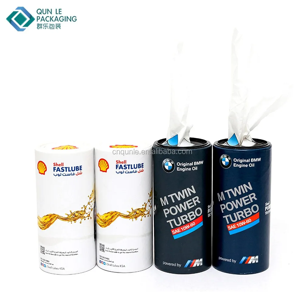 Eco Friendly Custom Design Cardboard Car Tissues Holder