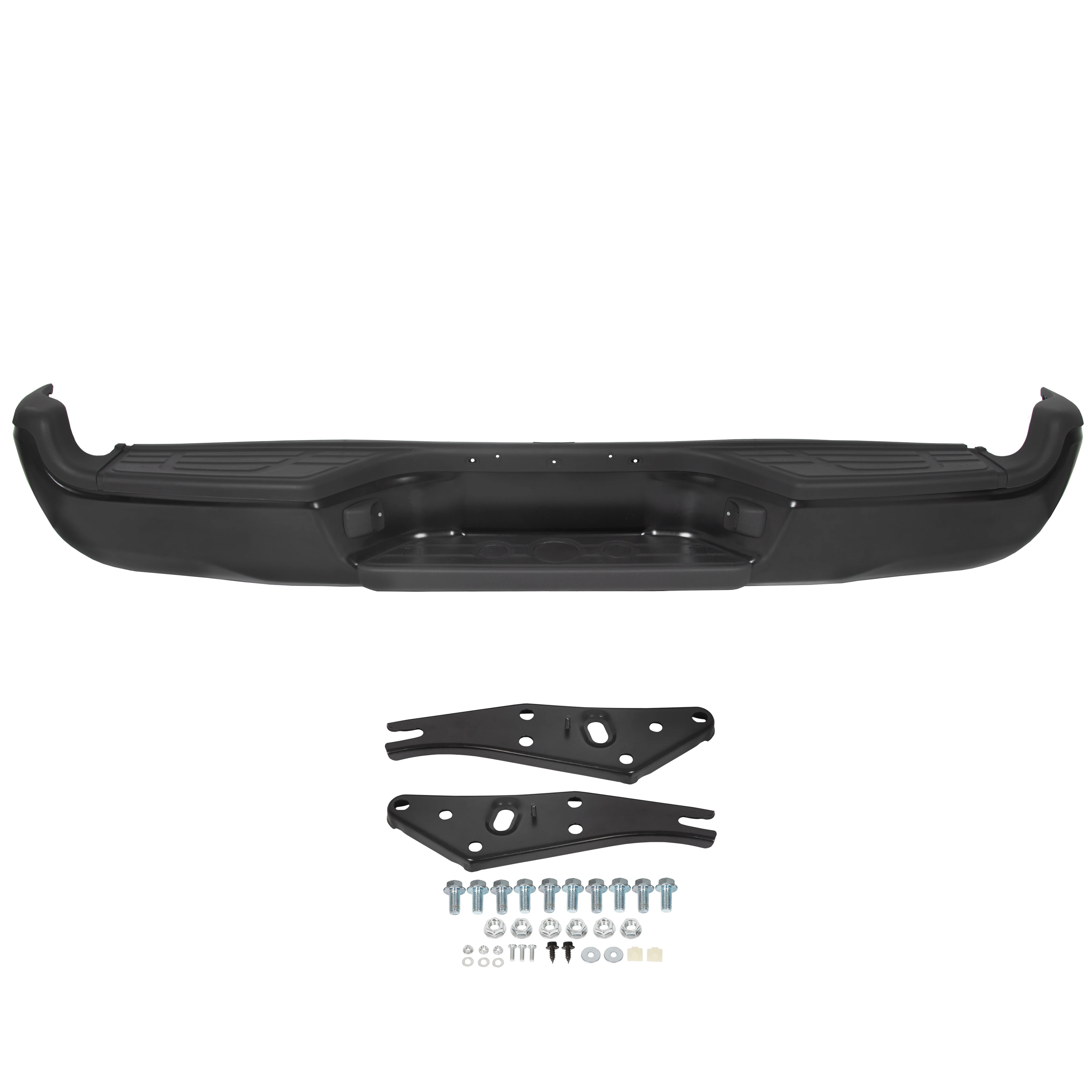 Powder Coated Black Steel Rear Step Bumper for Toyota Tacoma 2005-2015 ...