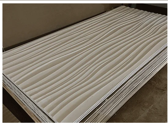 MDF Wave Board Paint Grade Wall Panel - Durable & Stylish