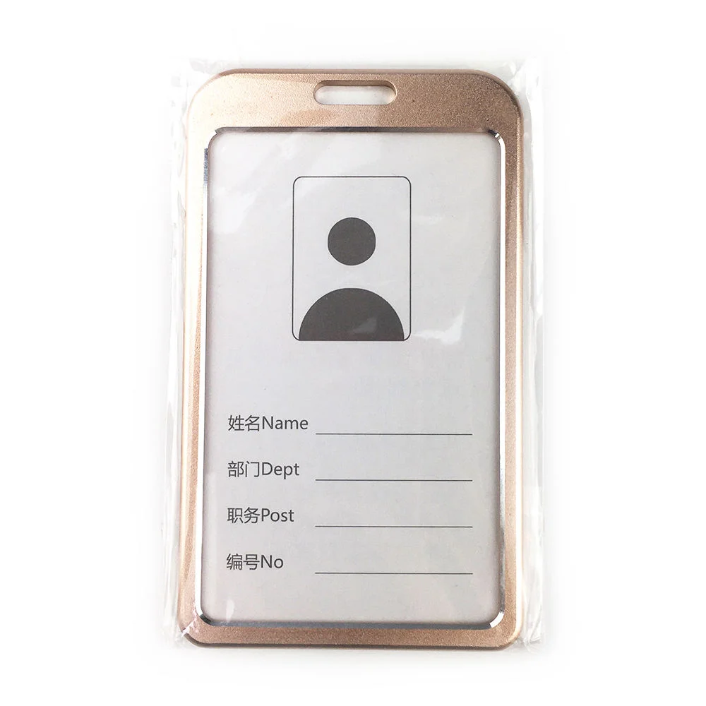 ID Card Holder and Name Badge Holder Cover Thread OPP Bag Customized ...