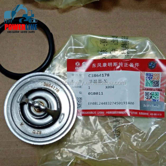 Genuine Original QSB Thermostat 3864178 for Cummins diesel Engine Spare ...