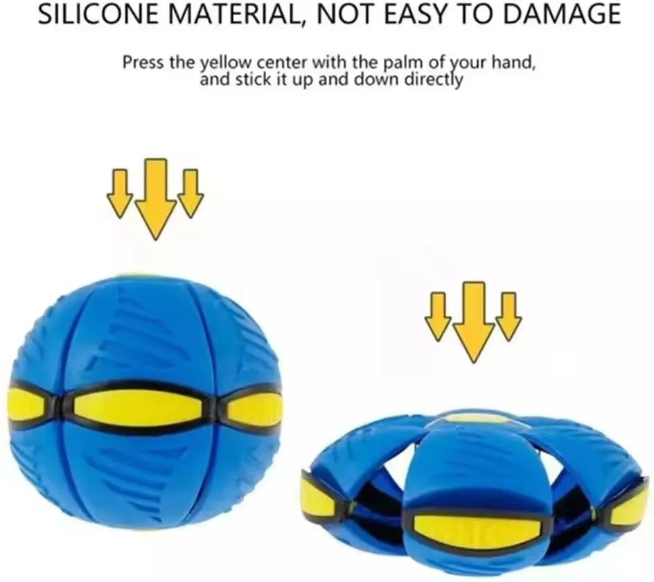 UFO Magic Ball, Portable Glowing Flying Toys Creative Fly Saucer Magic ...