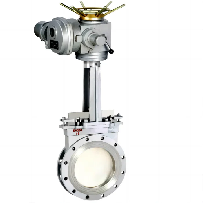 Customizable Slurry Control Valve - Electric Stainless Steel