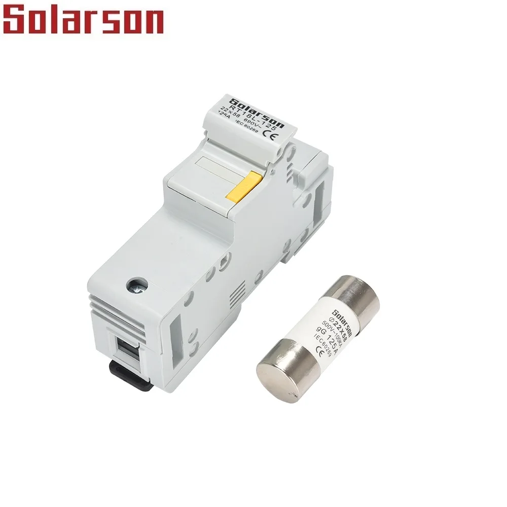 10x38 14x51 22x58 Iec Cylindrical Fuse And Fuse Holder(ce)1-10a,12a,15a ...