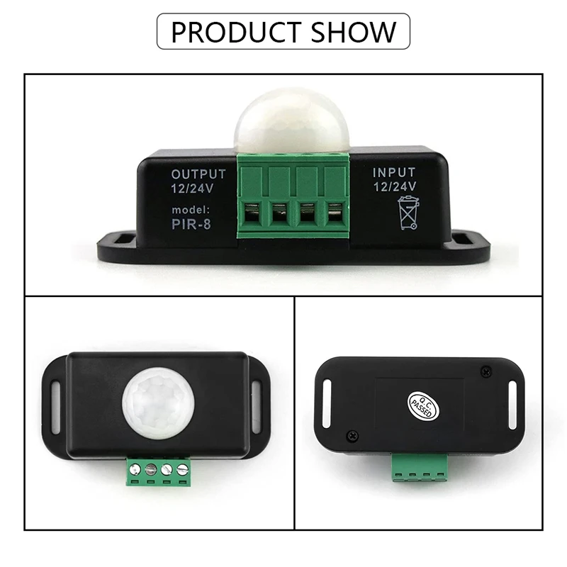 Pir Human Body Induction Switch PIR-8 for LED Strip Light