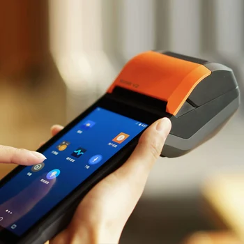 Sunmi V2 Handheld Android Pos+system Touch Screen Pos Terminal Rfid Card Reader Cash Register ...
