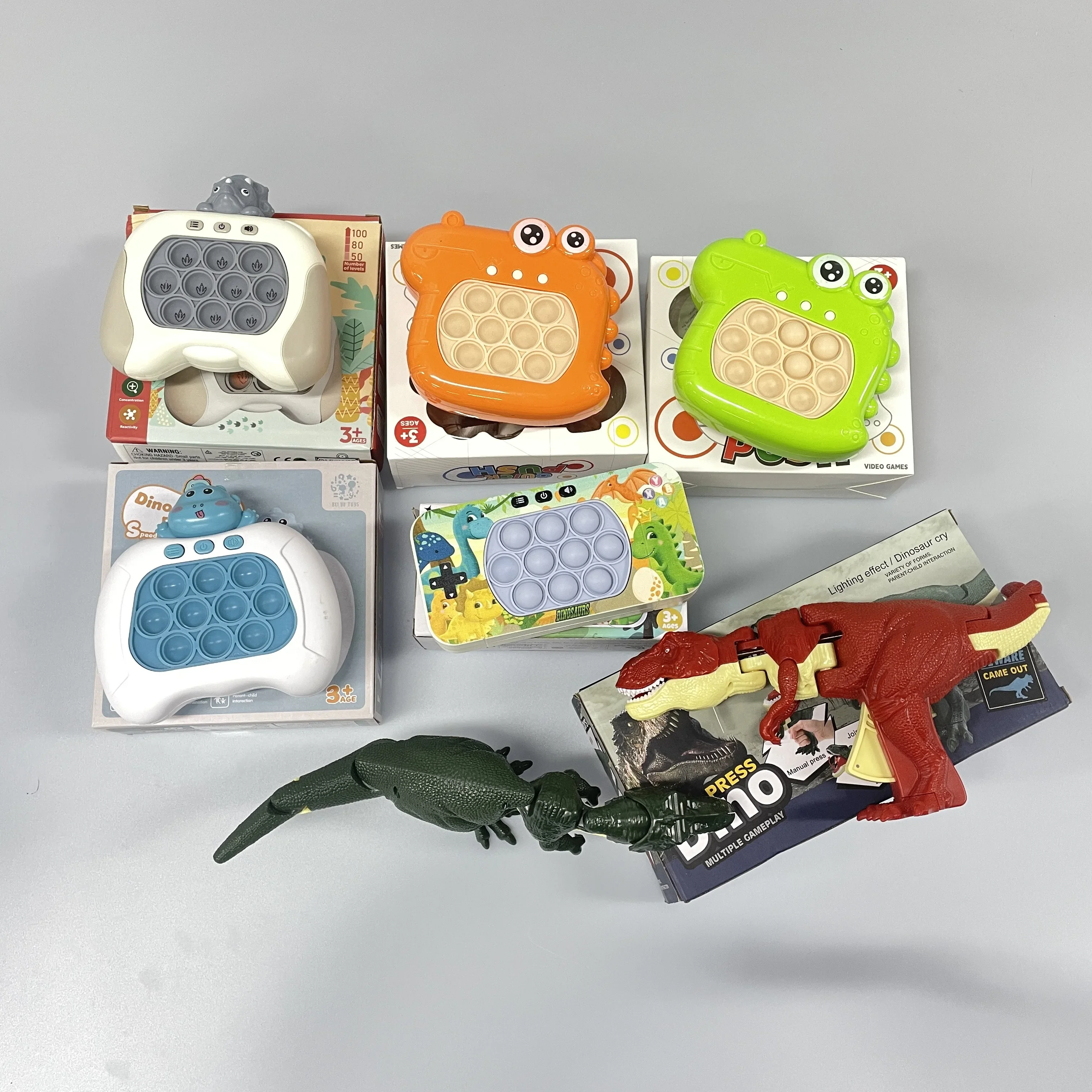 2023 New Quick Pop Light Up Console Game Fast Push It Fidget Toy Quick ...