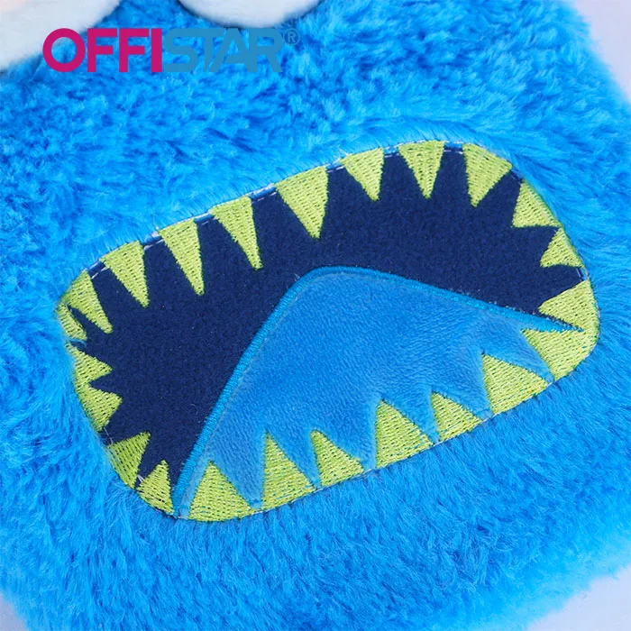 Soft Cute Blue Fur Office Notebook Stationary Notebook A4 A5 For Gift ...