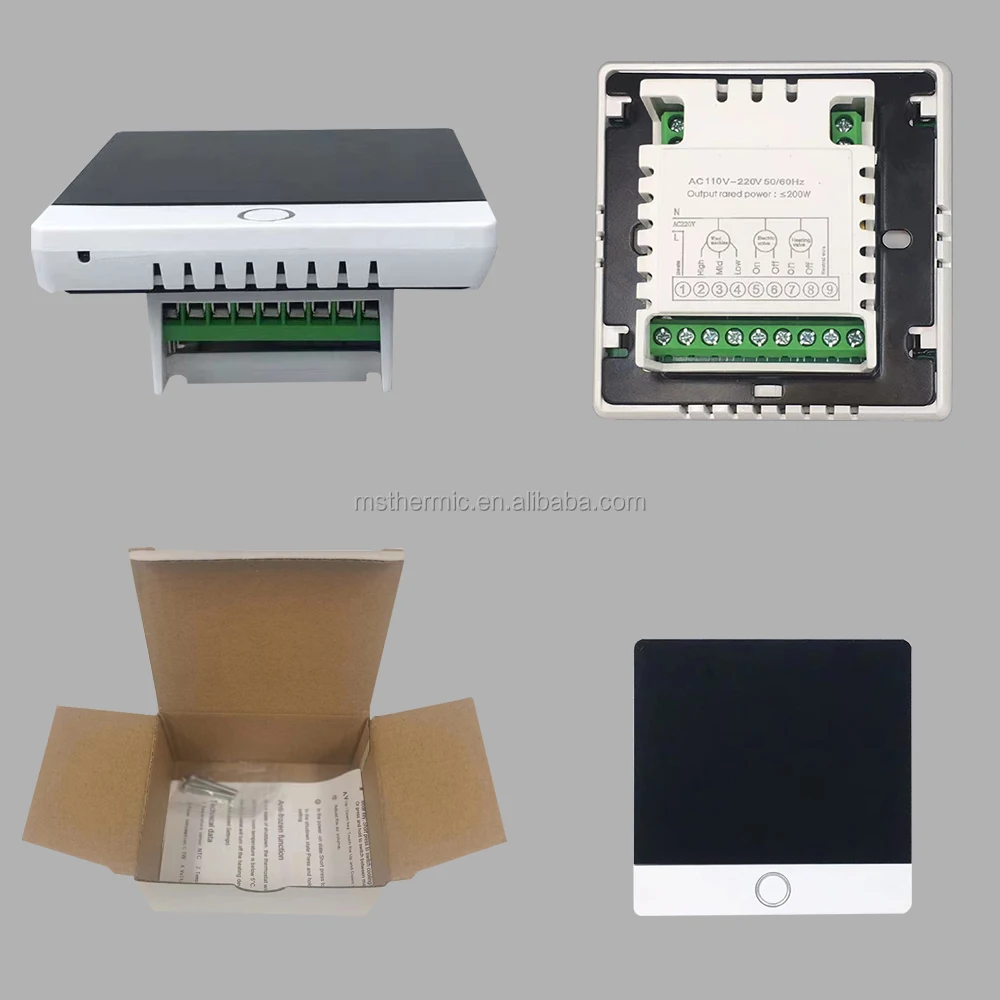 Central Air Conditioning Fan Coil Hvac Room Hvac Smart Wifi Controller ...