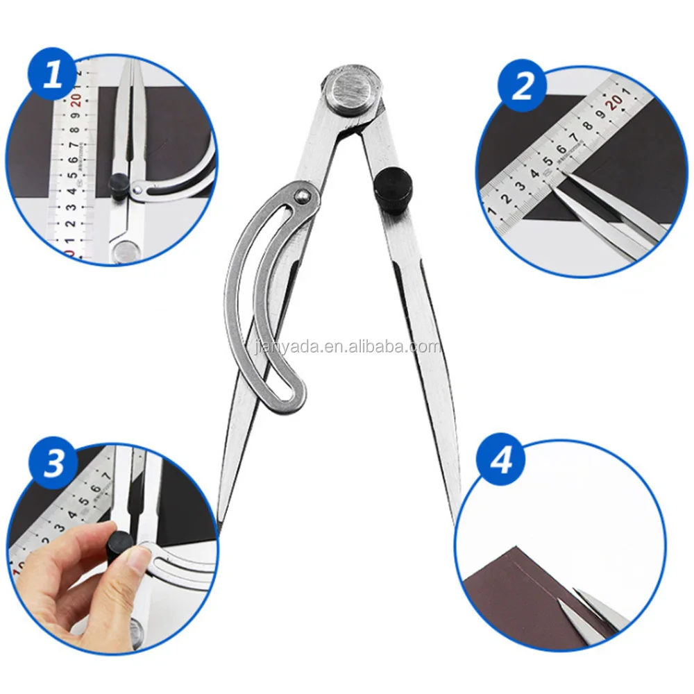 Diy Hand Tool Spacing Gauge Fitters Draw Compasses Wood Industry ...