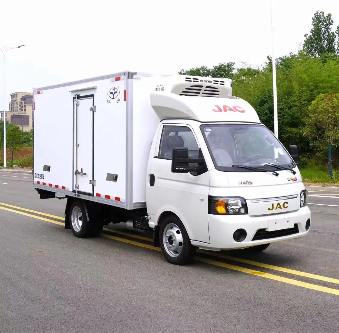 JAC Factory 3T Refrigerated Trucks - Ideal for Frozen Food Transport