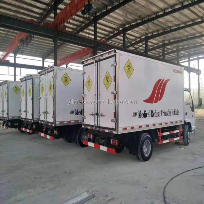 Customized 4x2 4x4 Cold Storage Van Refrigerator Truck Medical Refuse ...