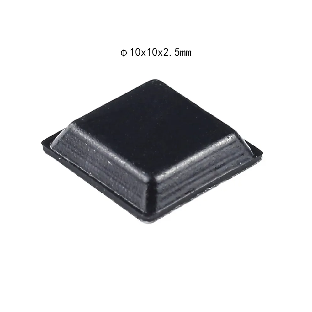 Square Silicone Rubber Sticky Feet Bumpers - Prevent Skiding