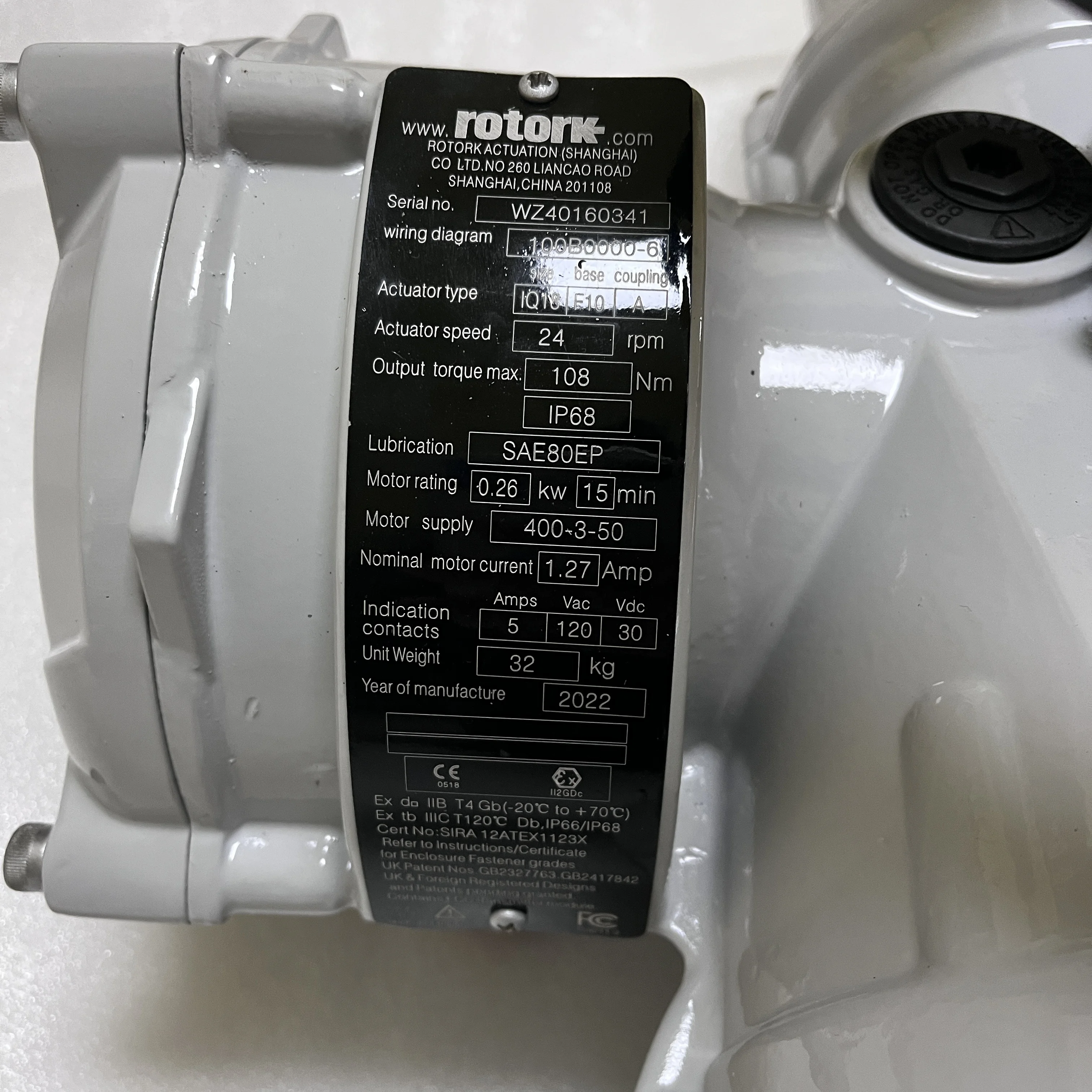 Rotork Iq Range Iq10 Iq20 Iq35 Iq40 Iq70 Iq90 Iq95 Iq12 Iq25 Iq18 ...