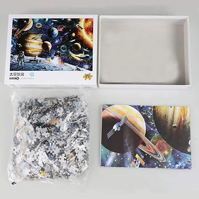 Espacio Rompecabezas De 1000 Piezas De Rompecabezas Para Niños Y ...