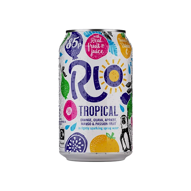 Premium Beverage Carbonated Soft Drink 24 Pack 330ml Can Tropical ...