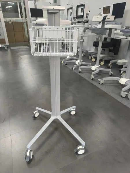 New Medical ECG Vital Signs Monitor Cart Cheap Mobile Stainless Steel ...