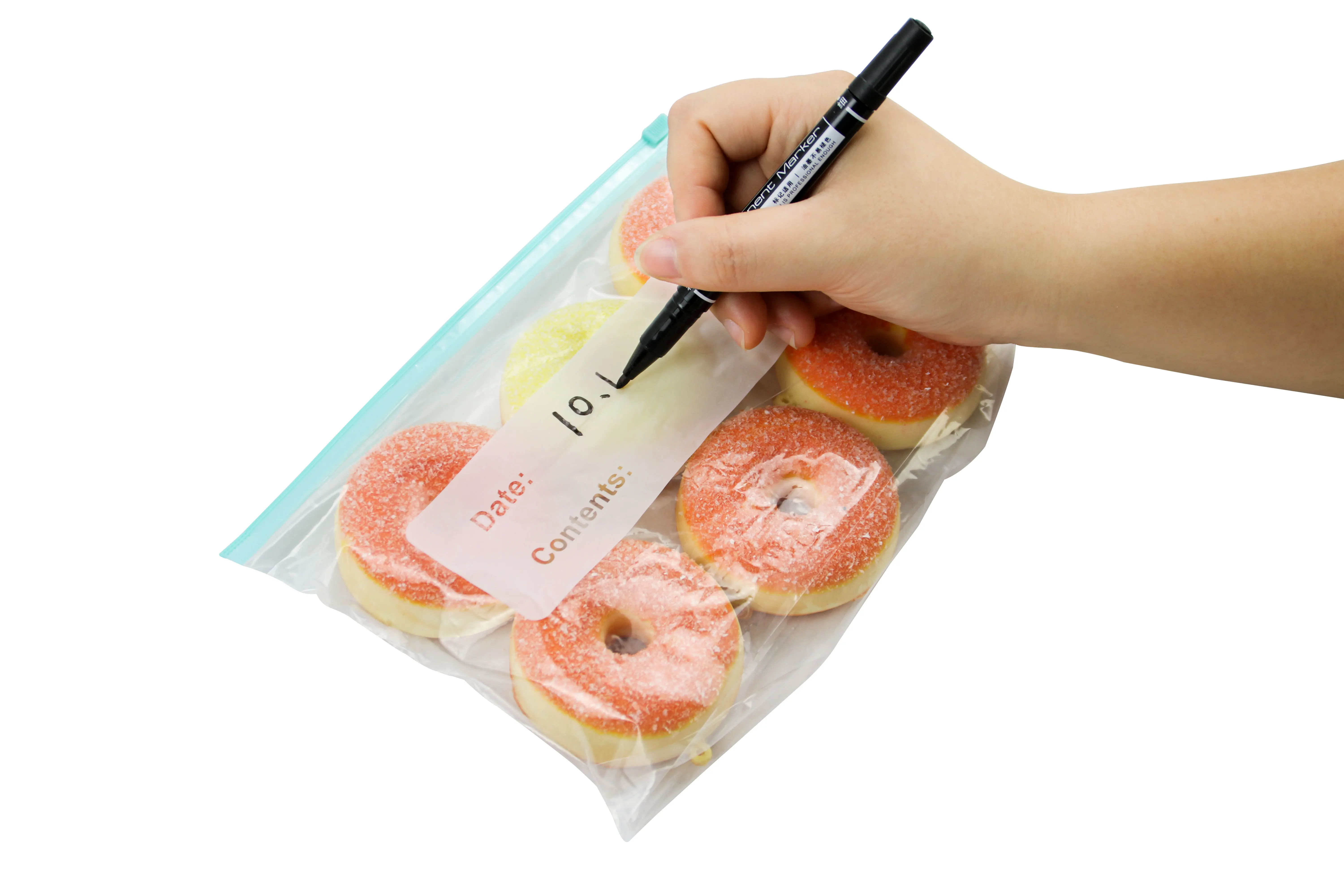 Freezer Bags Reusable Food Storage Baggies Leakproof Food Storage ...