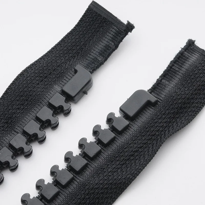 30# Giant Teeth Plastic Zipper - Open End Big Zipper For Jackets Or Bag ...