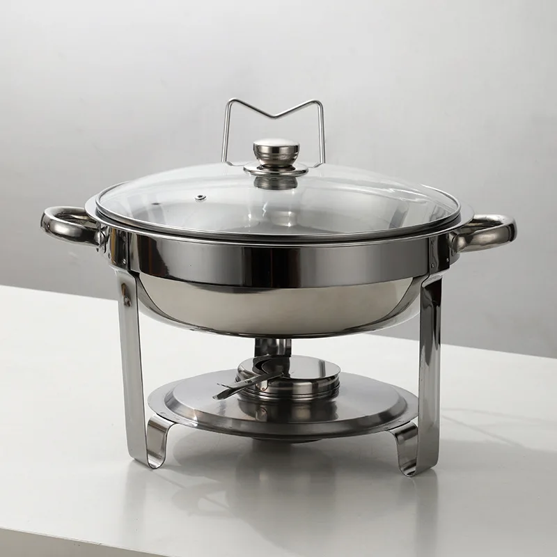 Commercial Stainless Steel Buffet Stove Set with Gas Power Outdoor Hot ...