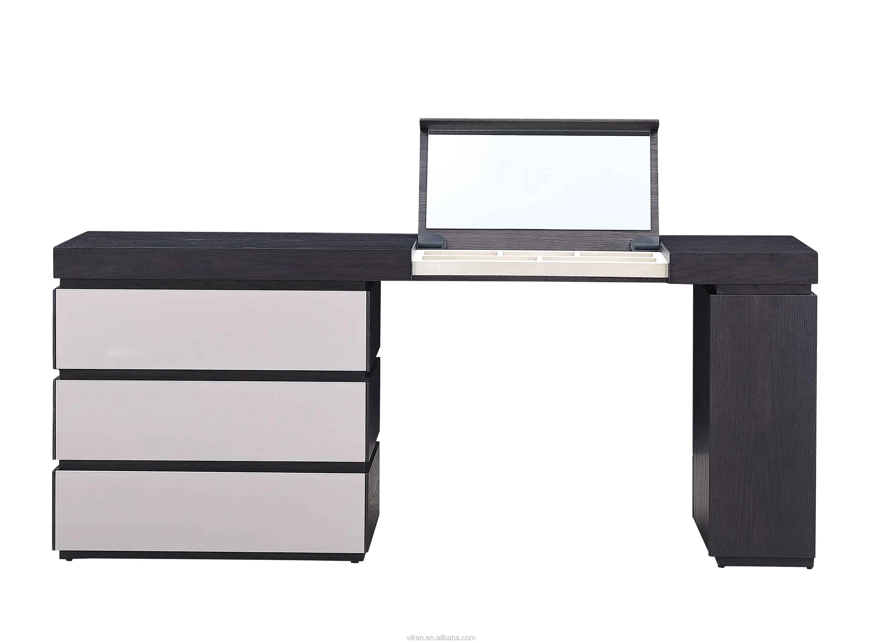 Contemporary Design Dressing Table Concealed With Mirror Wooden For contemporary-design-dressing-table-concealed-with-mirror-wooden-for