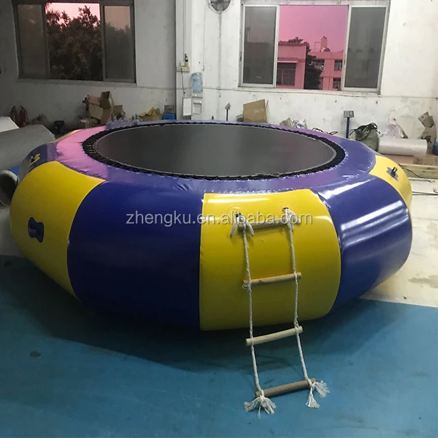 Dia 3m Water Sea Inflatable Floating Trampoline/water Leisure Float ...