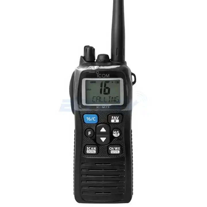 ICOM IC-M73 6W VHF Portable Radio - IPX8 Waterproof & Explosion Proof