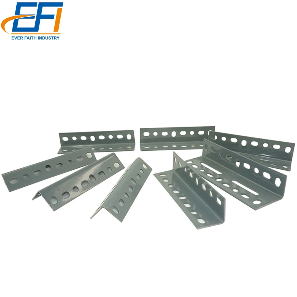 Pintura ranurada de acero ángulo recubierto de polvo de hierro ranurado ...