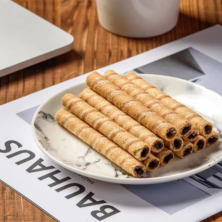 Cocoa 85g Chocolate Roll Roll Roll Biscuits Crispy Biscuits