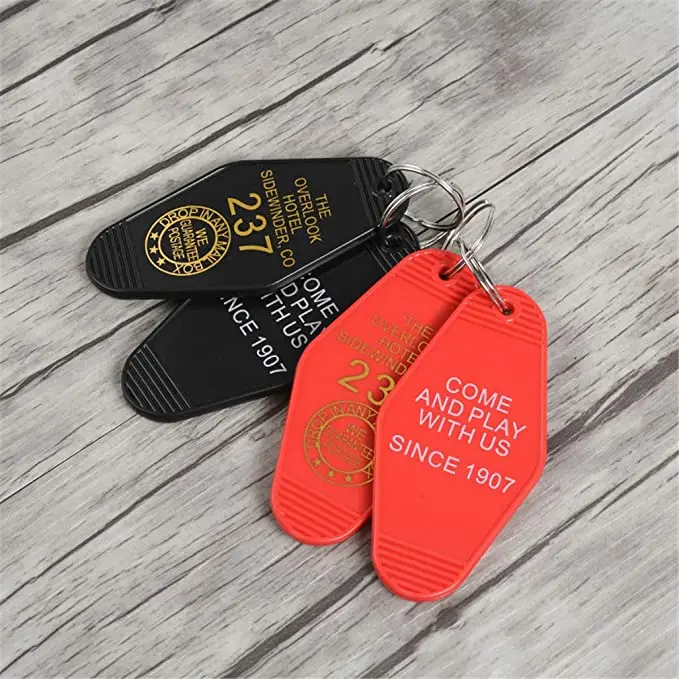 Wholesale Blank Abs Plastic Hotel Key Number Tag Accept Custom Printing ...