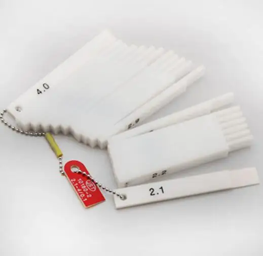 High Precision Plastic Feeler Gauge for Automotive Industry