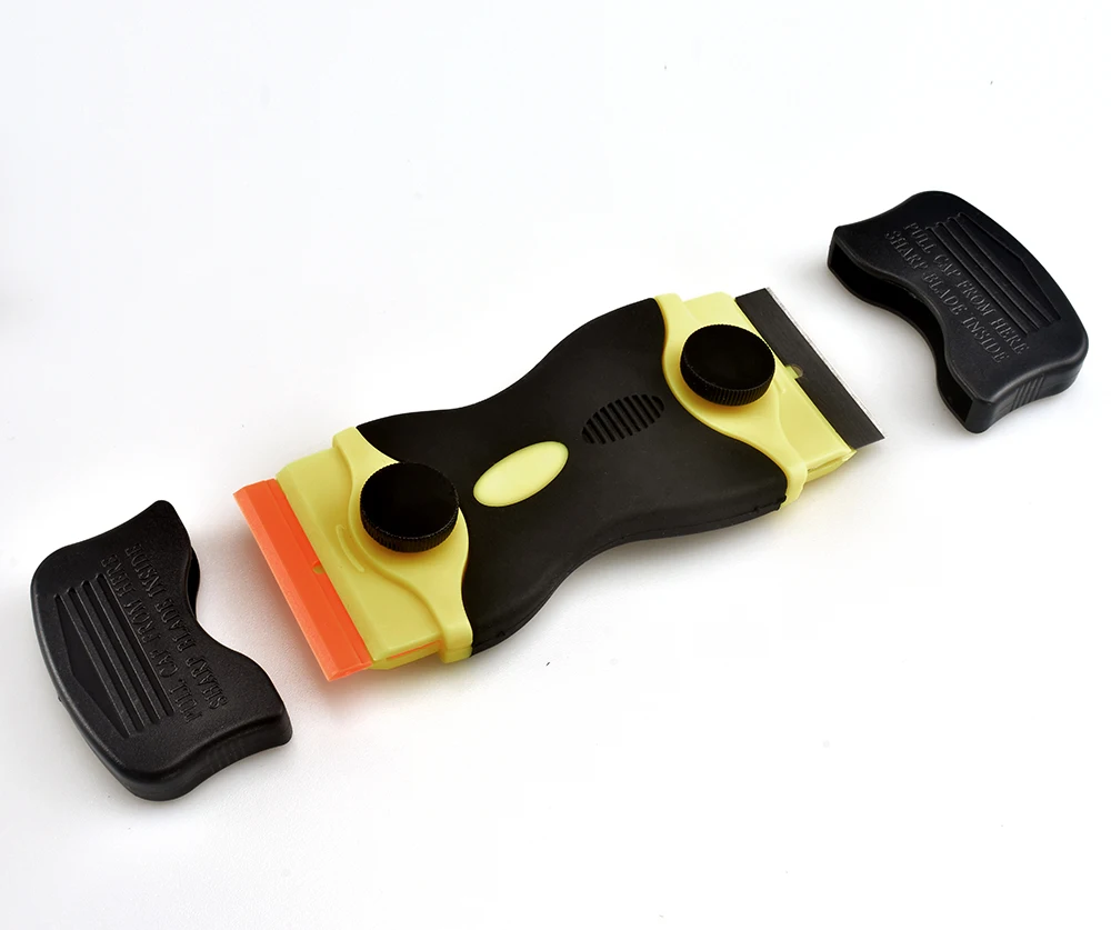 Razor Plastic Blade Stainless Steel Scrapers For Car Window Tinting ...