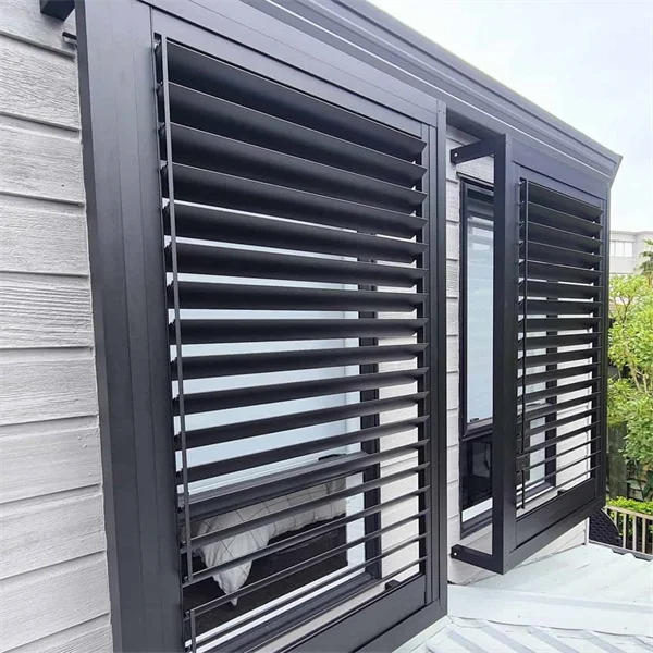 Aluminium Shutters - Privacy Protection & Sunshade Louvers