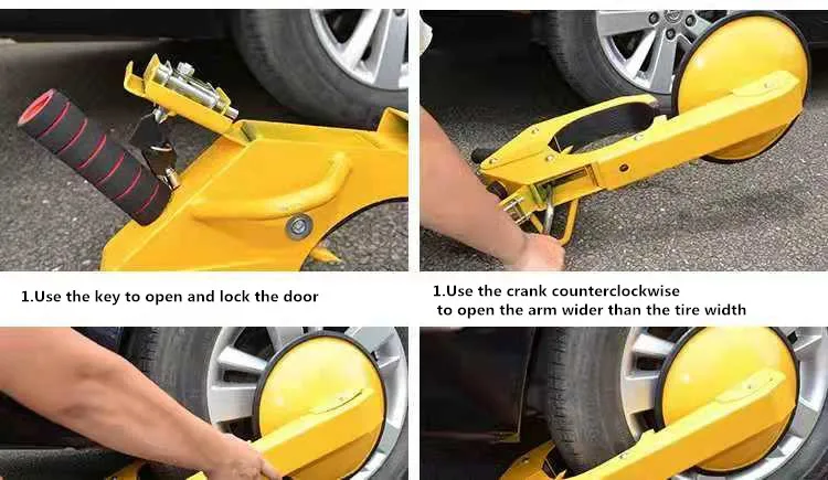 Wholesale High Quality Automobile Tire Lock Heavy Truck Tire Clip - Buy ...