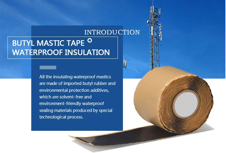 Butly Waterproofing Mastic Tape - Self-Fusing Insulation