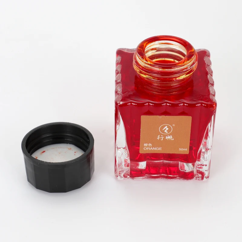 Orange Color Ink Bottle Fountain Pen Ink - Buy Fountain Pen Ink Orange ...
