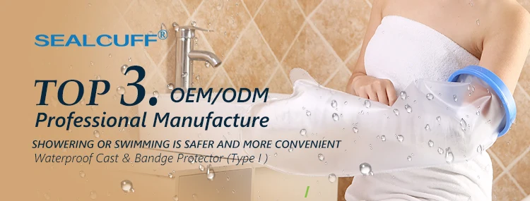 Sealcuff Waterproof Wound Cast Cover - Easy Daily Care