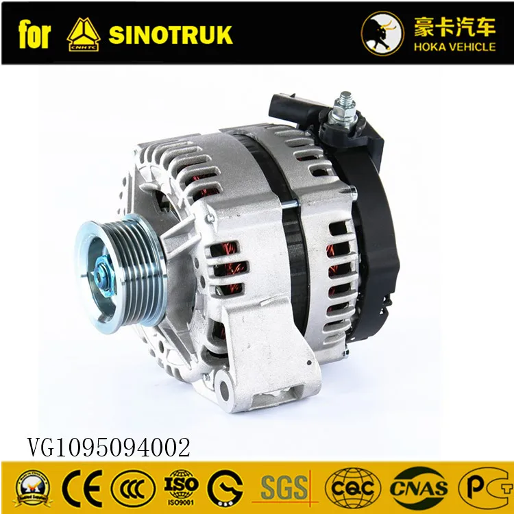 Original SINOTRUK HOWO Truck Spare Parts - Alternator VG1095094002