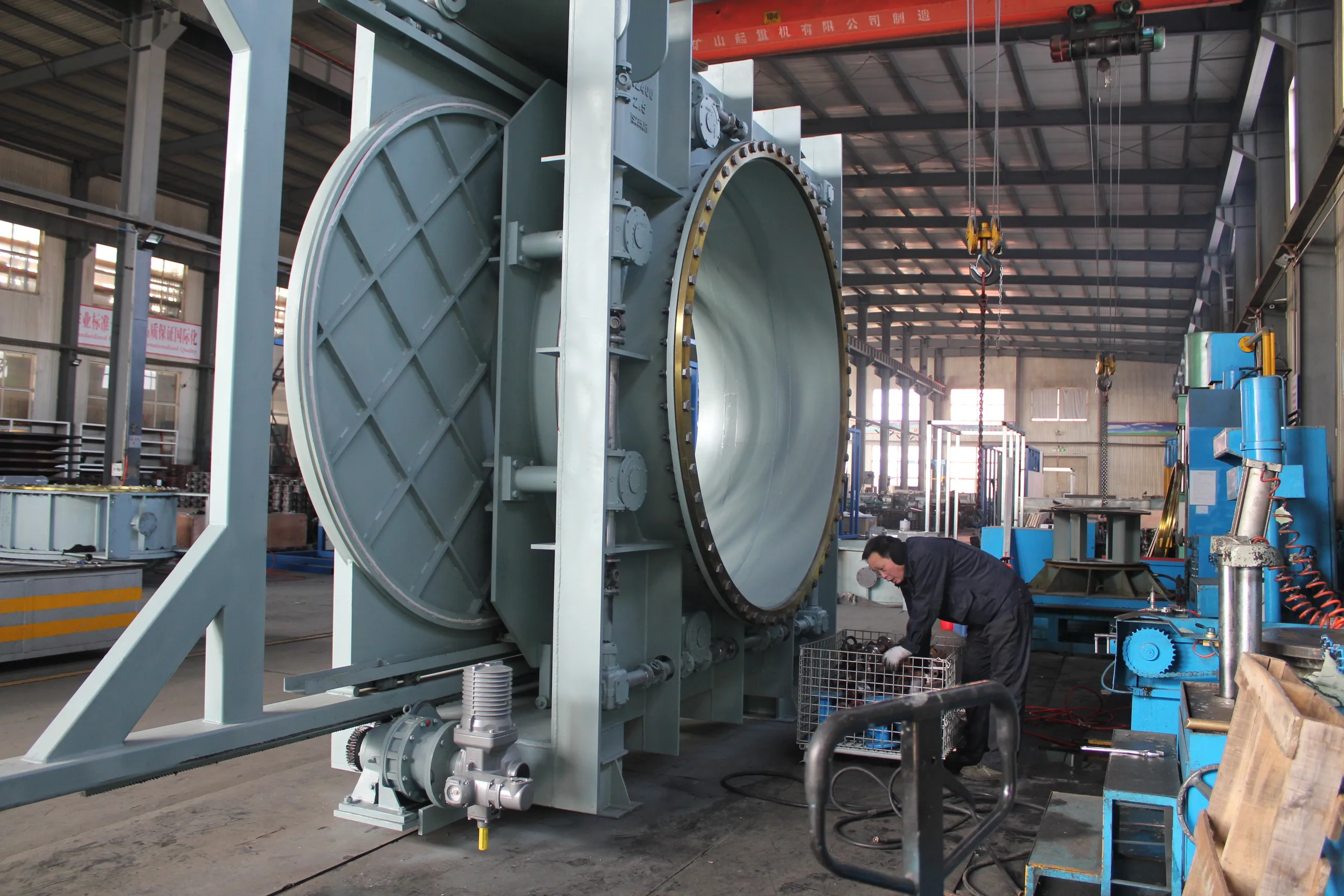 Goggle Valve Open Type Blind Valve for Blast Furnace Gas