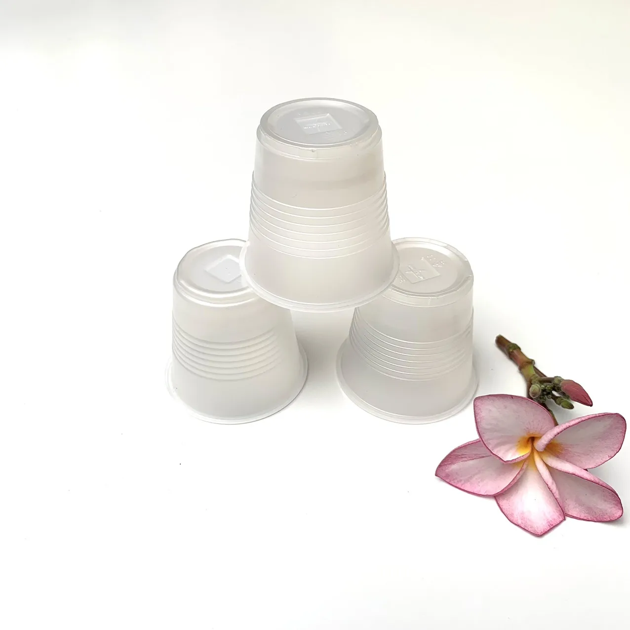 New Coming Thermoforming Disposable Hips Clear Plastic Drinking Cup 3.5 ...