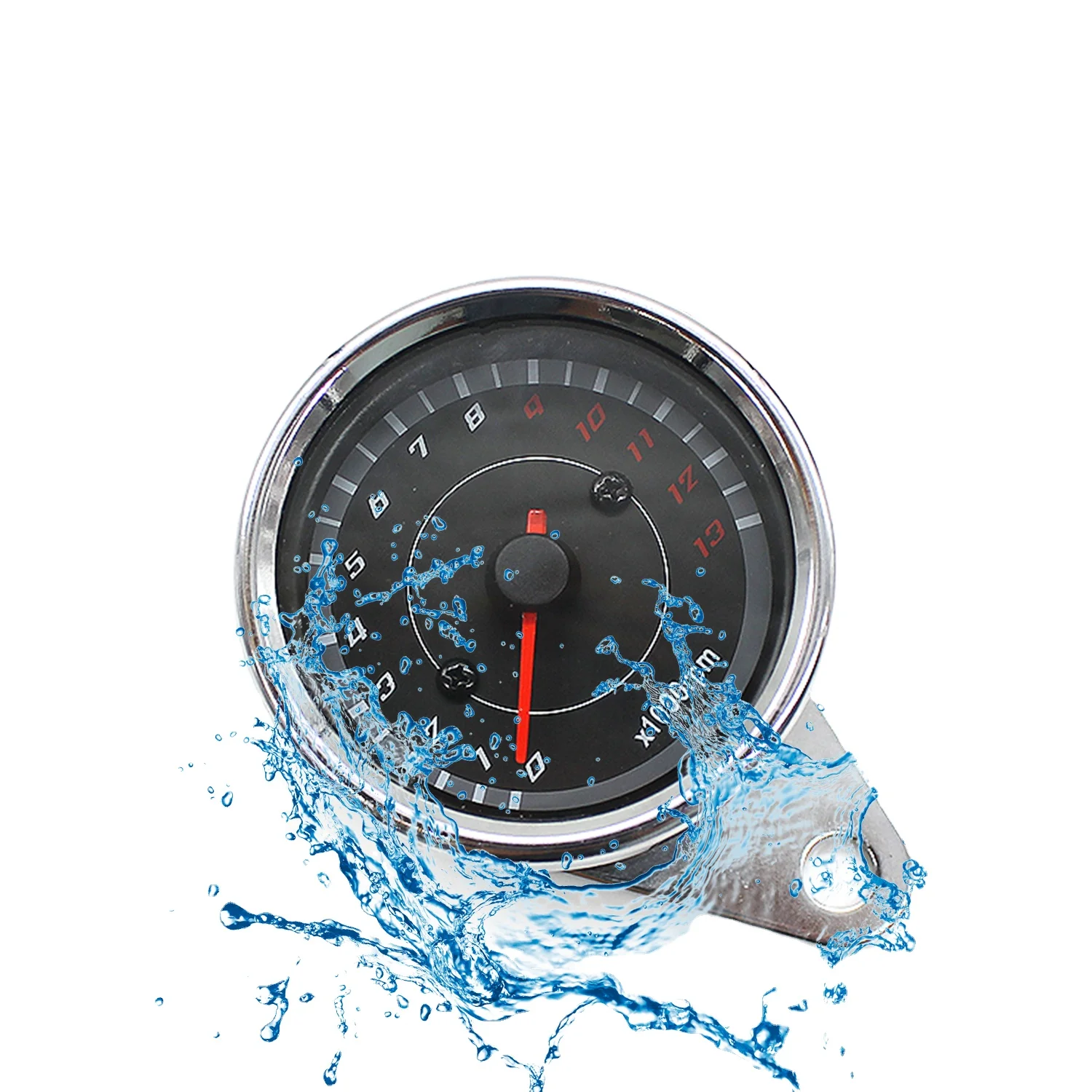 Wholesale Waterproof Motorcycle Digital Tachometer Led Inductance Light ...